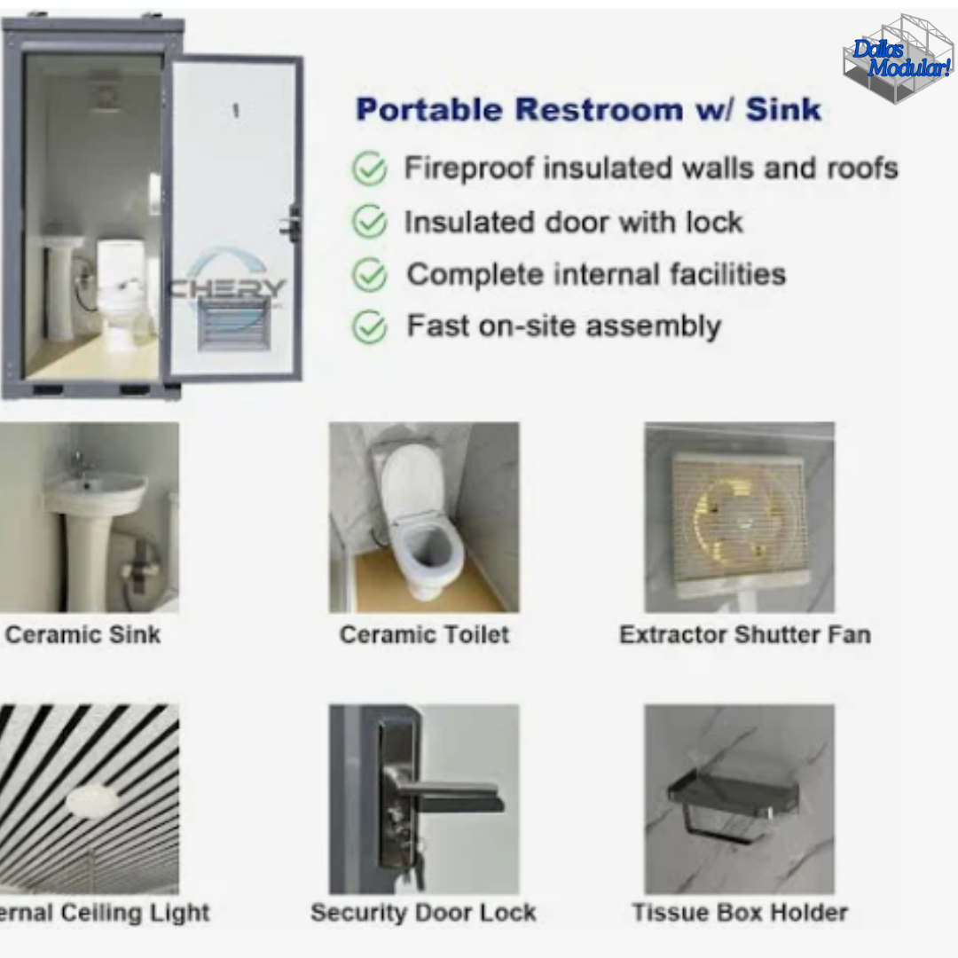 Restrooms – Modular Building Solutions in Dallas, TX